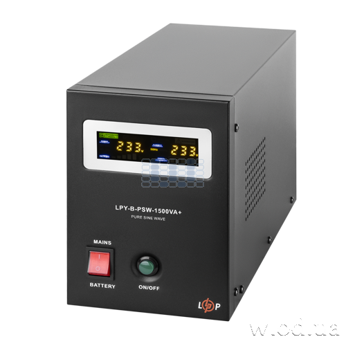 ИБП 220В с правильной синусоидой LogicPower LPY-B-PSW-1500VA+ (1050 Вт ...